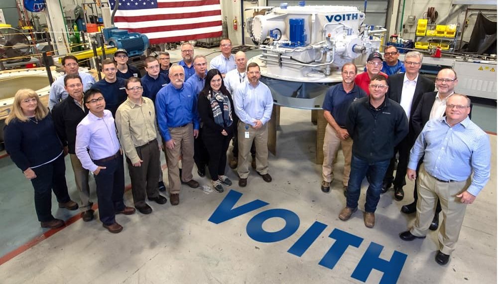 Voith delivers first two Voith Schneider Propeller units to NCDOT