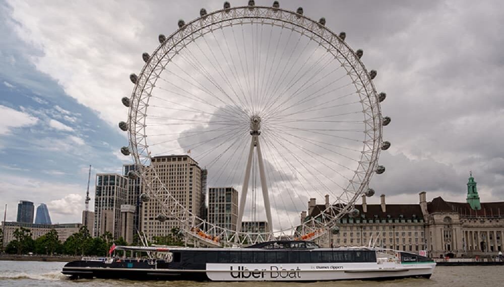 sFirst hybrid high-speed passenger ferry introduced Uber Boat by Thames ...